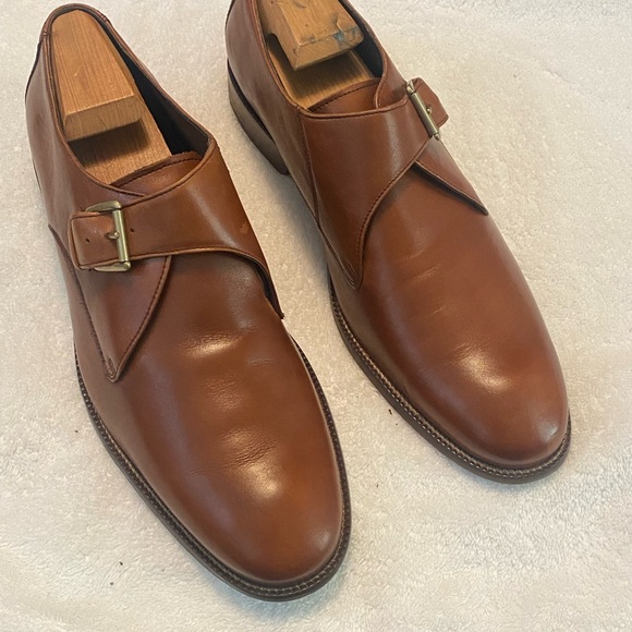 Cole Haan | Shoes | Cole Haan Size 15 Brown Single Monk Strap | Poshmark